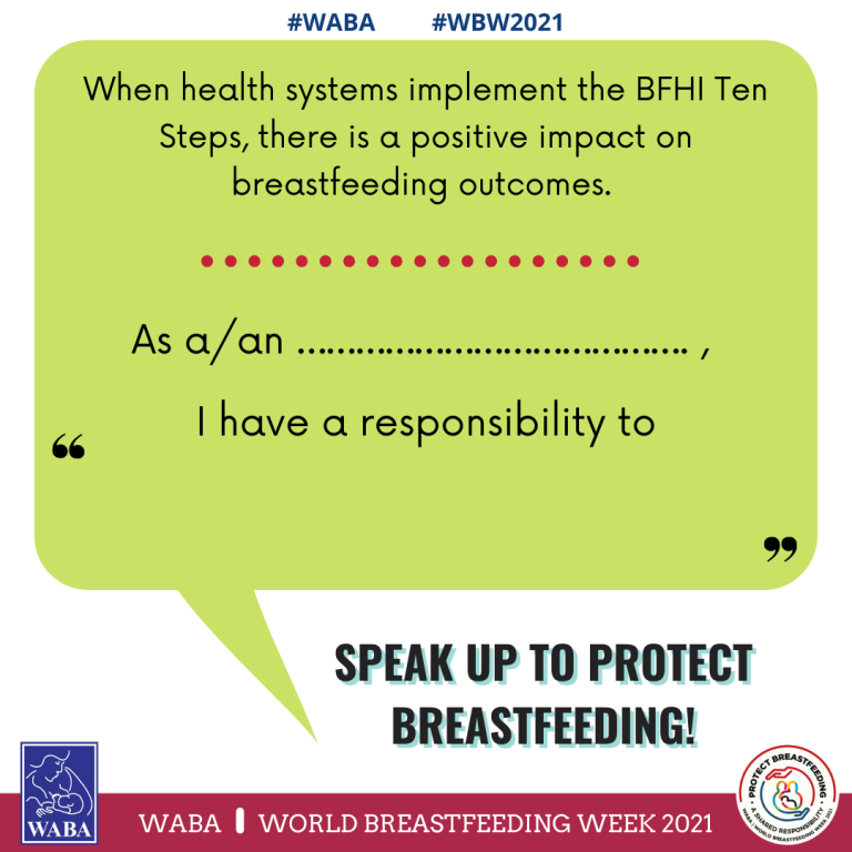 Message Boxes - World Breastfeeding Week